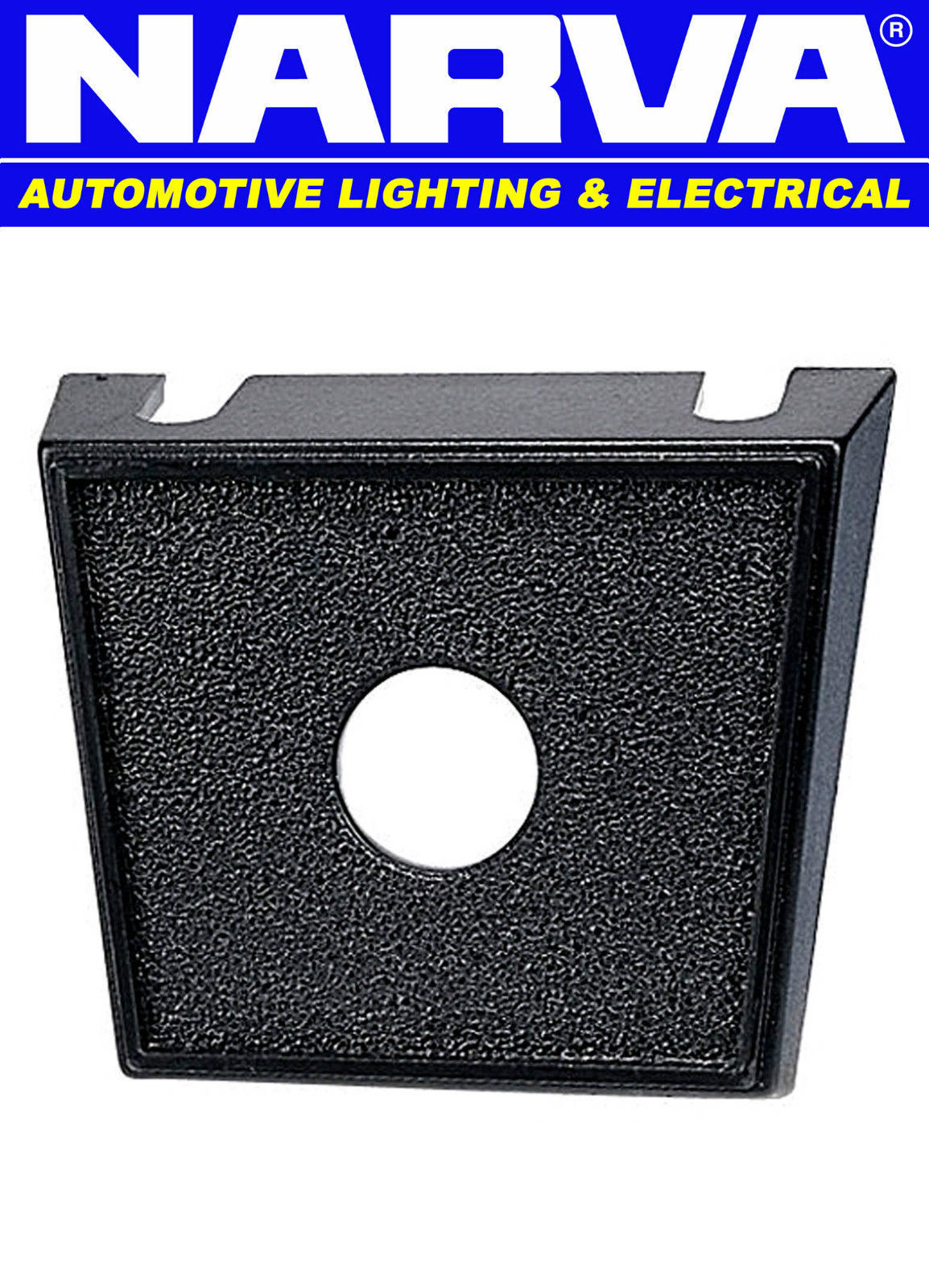 NARVA 62040BL SINGLE HOLE PLASTIC SWITCH PANEL - MOUNTING HOLE 12.5mm ...