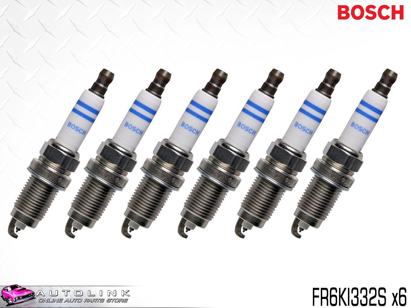 BOSCH DOUBLE PLATINUM SPARK PLUG FR6KI332S