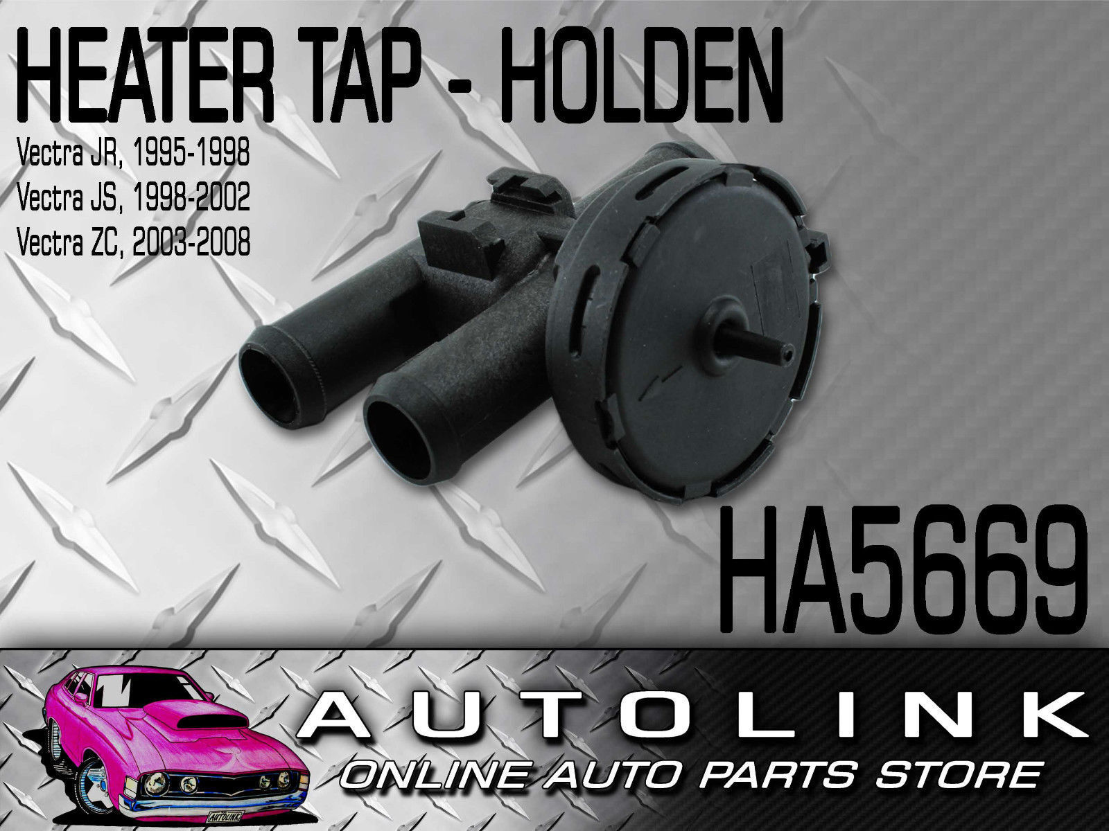 Heater Tap for Saab 95 1997-2009 2.0L 2.3L 3.0L 3 Way Vac Operated ...