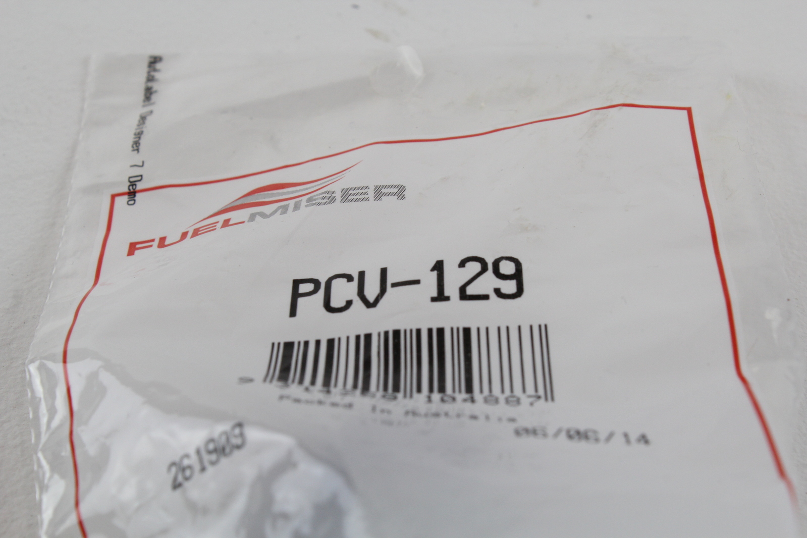 Fuelmiser PCV-129 PCV Valve for Toyota Camry SXV20 2.2L & Spacia SR40 2.0L